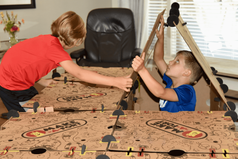 Make a Fort: Ideas For Backyard Fort | Make-A-Fort